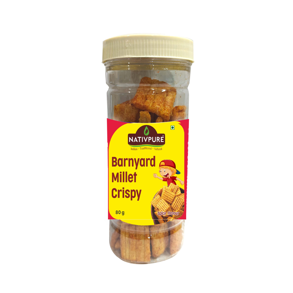 Barnyard Millet crispy- Spicy Chips (80g) – Nativpure India